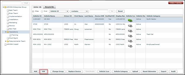 FleetOutlook Help - Assign a Driver to a Vehicle