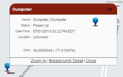 FleetOutlook Help - Tool Tips