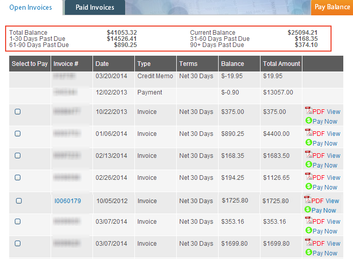LenderOutlook Help - Manage Invoices